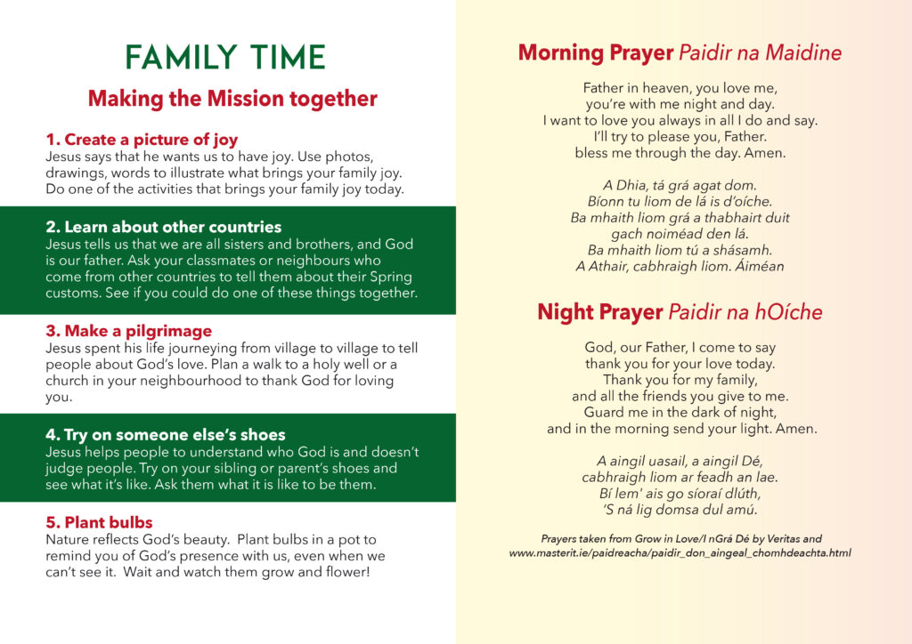 Mission 2025 – Prayer Booklet – Diocese of Kerry